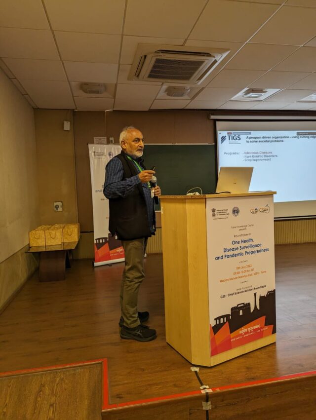Talk at the roundtable on “One Health, Disease Surveillance and ...