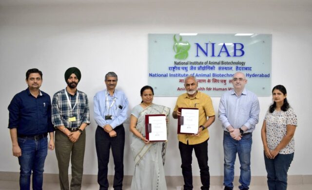MoU signing with DBT – National Institute for Animal Biotechnology – TIGS