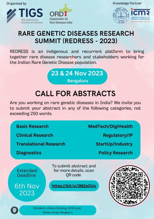 Call for Abstracts – REDRESS 2023 – TIGS